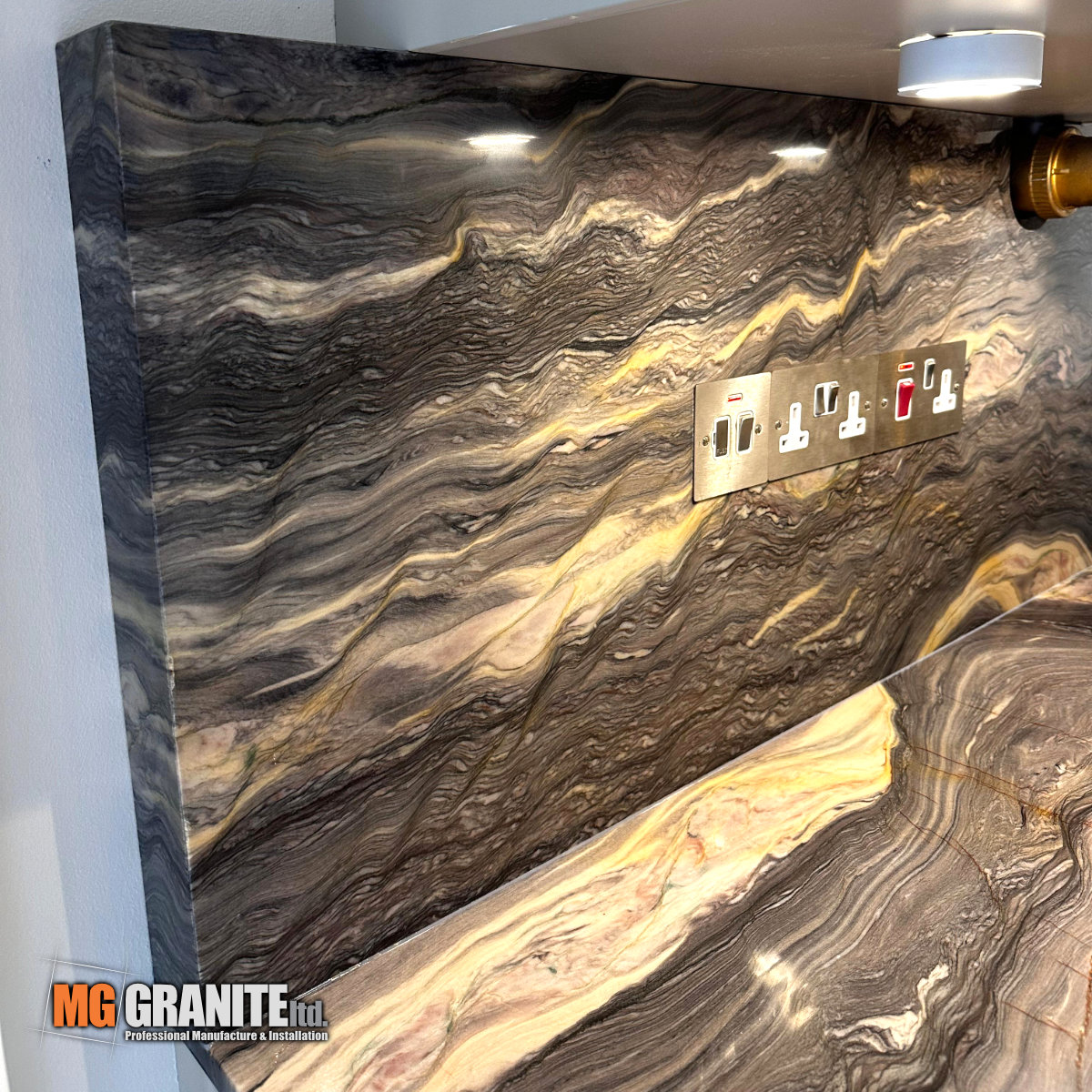 Fusion Quartzite Kitchen Worktop Installation in London - MG Granite Ltd