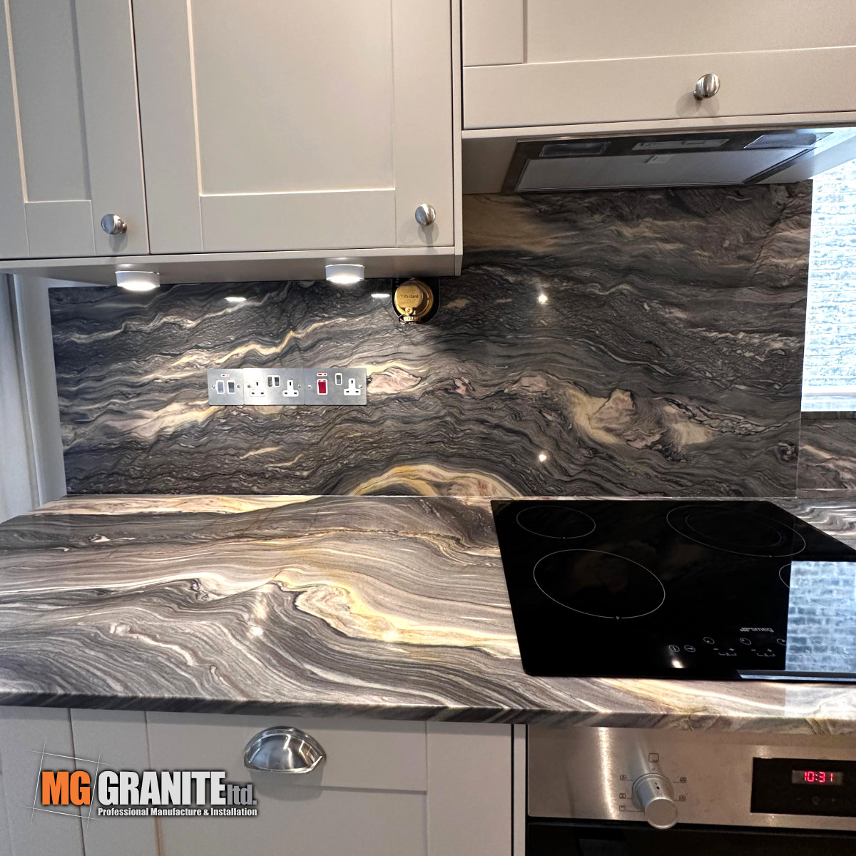 Fusion Quartzite Kitchen Worktop Installation in London - MG Granite Ltd